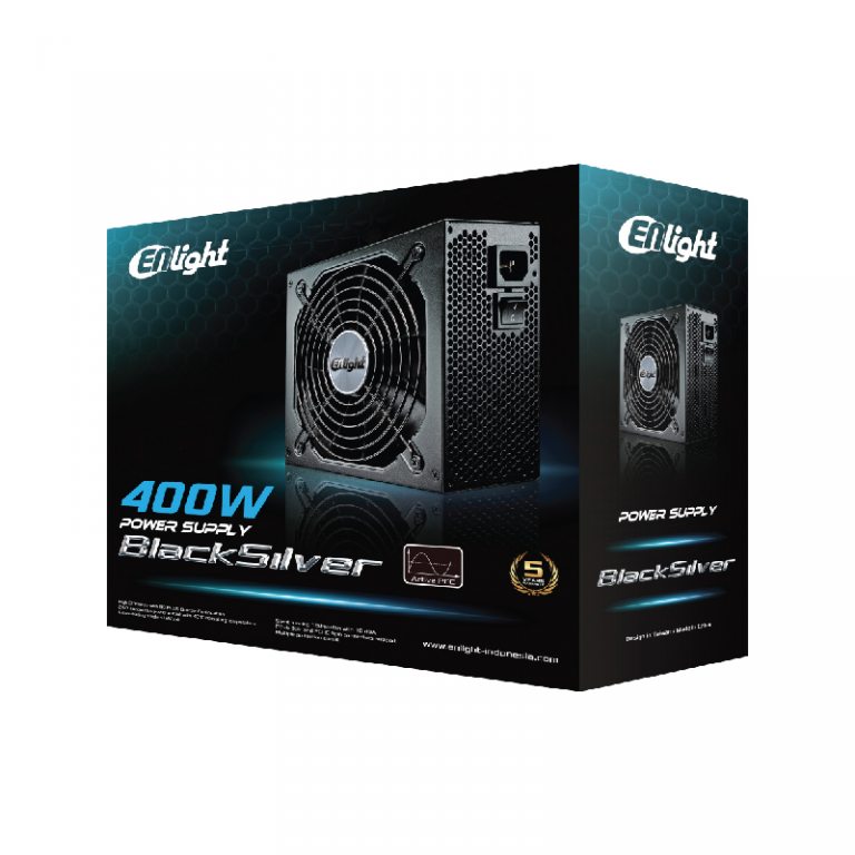 Enlight Black Silver 400 Watts – Enlight Indonesia